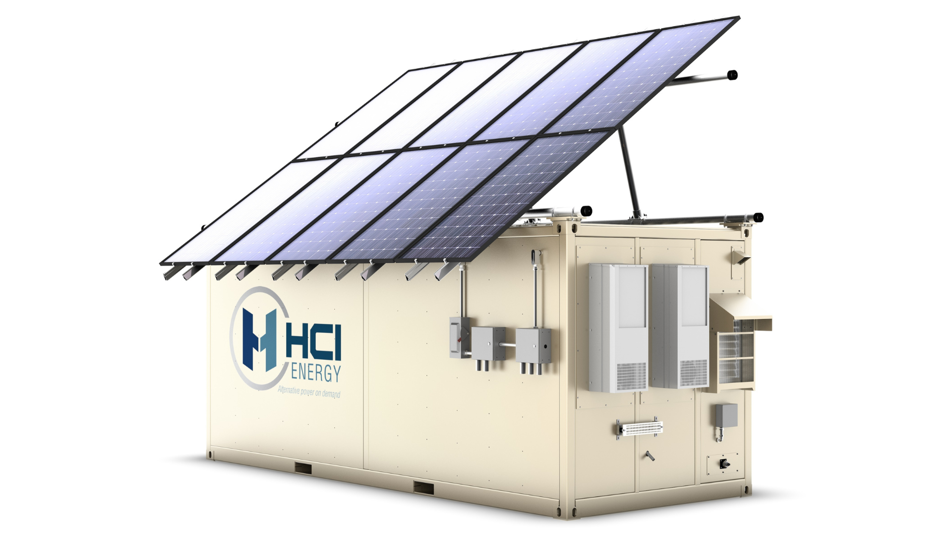 HCI Energy Unveils Next-Gen 8’ x 20’ Hybrid Power Shelter